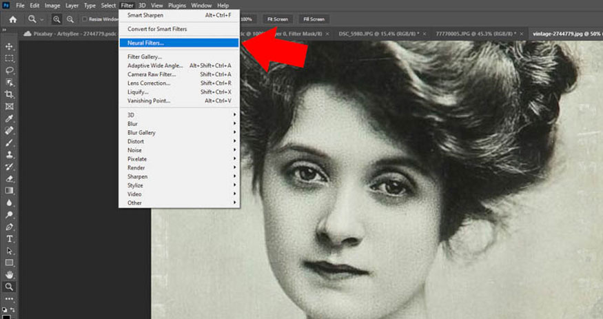 How to restore old photos with photoshop quickly